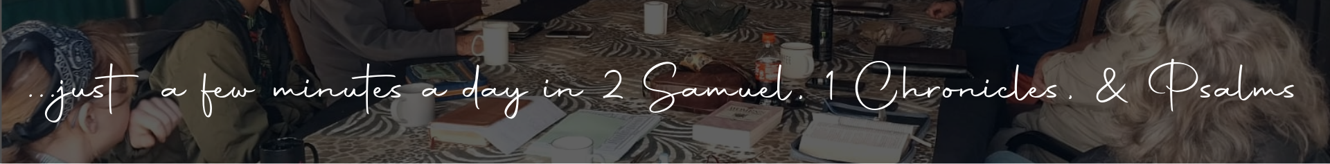 11. Second Samuel, 12. One Chronicles, and 13. Psalms - Bible Bereans ...